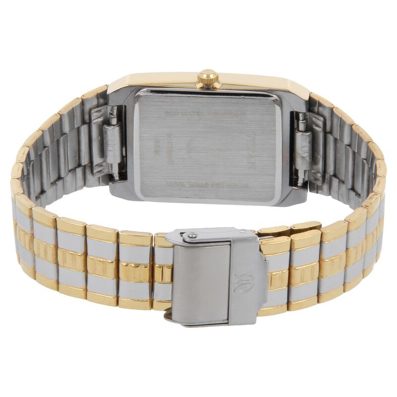 Buy Online Titan Quartz Analog with Date Silver Dial Stainless Steel ...