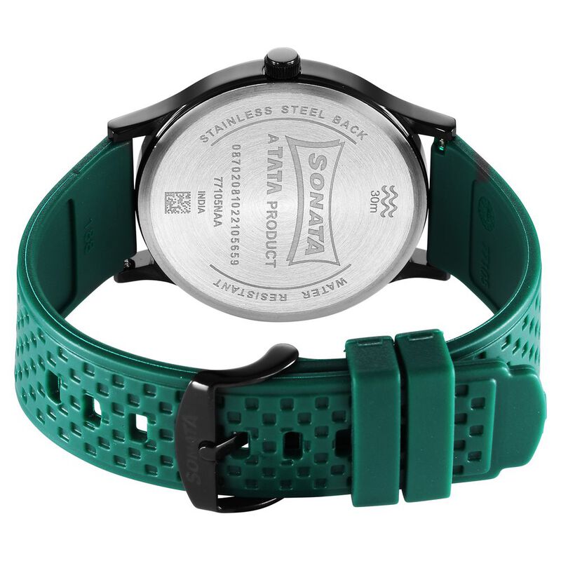 Buy Online Sonata RPM Grey Dial Plastic Strap Watch for Men - 77105np02 ...