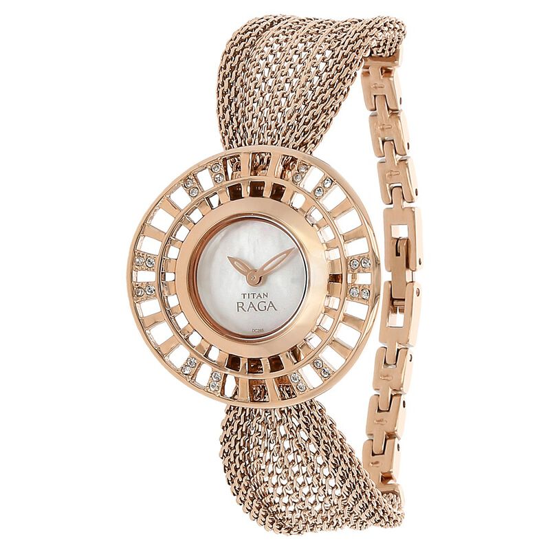 Buy Online Titan Raga World Cities Mother of Pearl Dial Analog Metal ...