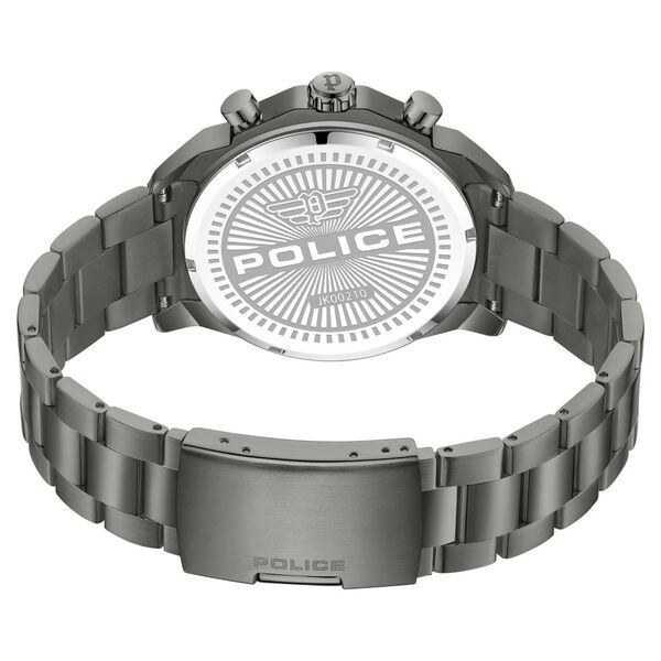 Buy Online Police Quartz Multifunction Black dial Metal Strap Watch for ...