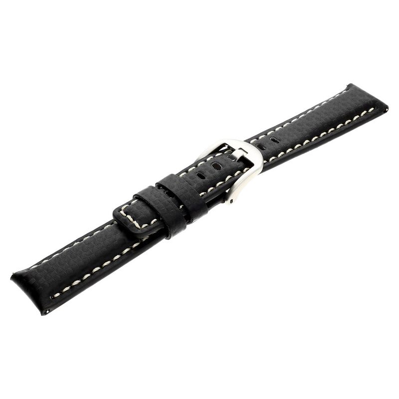Buy Online 20 mm Black Genuine Leather Straps for Men - 1001045020s/p ...