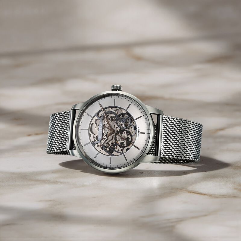 Buy Online Titan Automatic Color Upgrade Silver Dial Grey Stainless ...