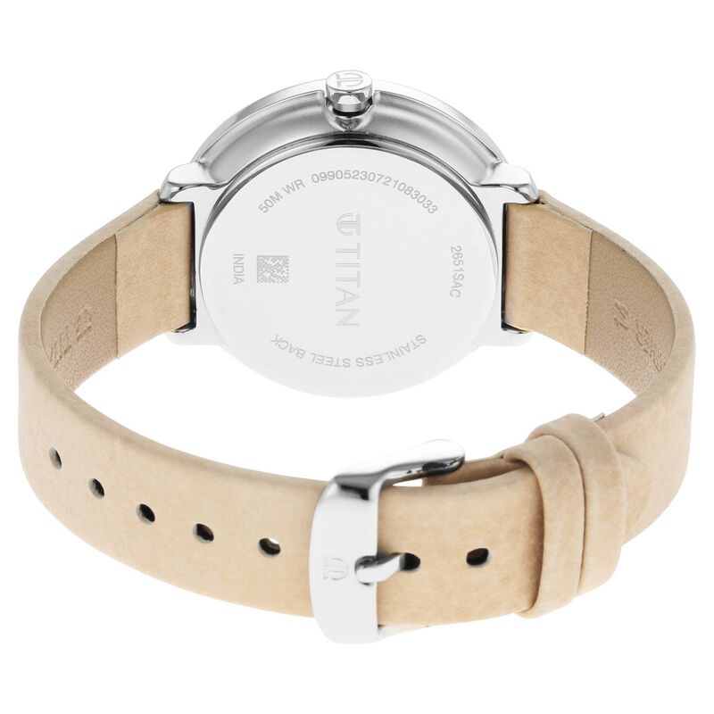 Buy Online Titan Pastel Dreams Quartz Analog Leather Strap watch for ...