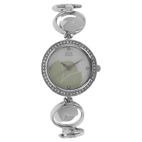 Buy Online Titan Raga Garden Of Eden Mother of Pearl Dial Women Watch ...