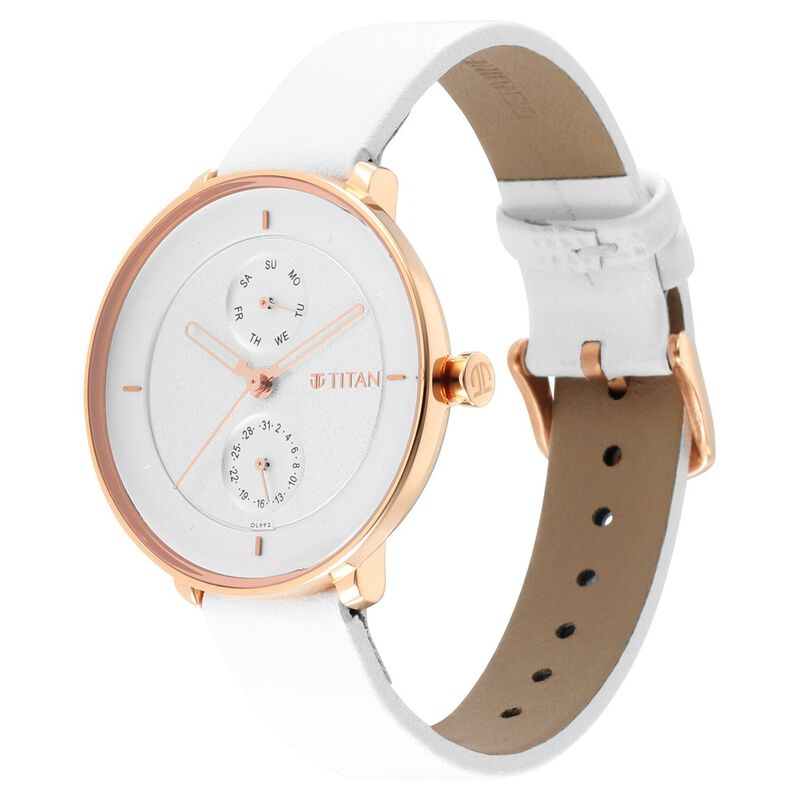 Buy Online Titan Pastel Dreams Quartz Analog Leather Strap Watch for ...