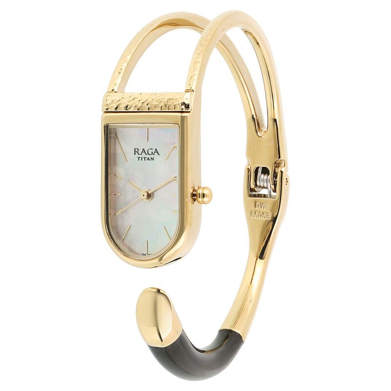 Buy Online Titan Raga Espana Mother of Pearl Dial Women Watch With ...