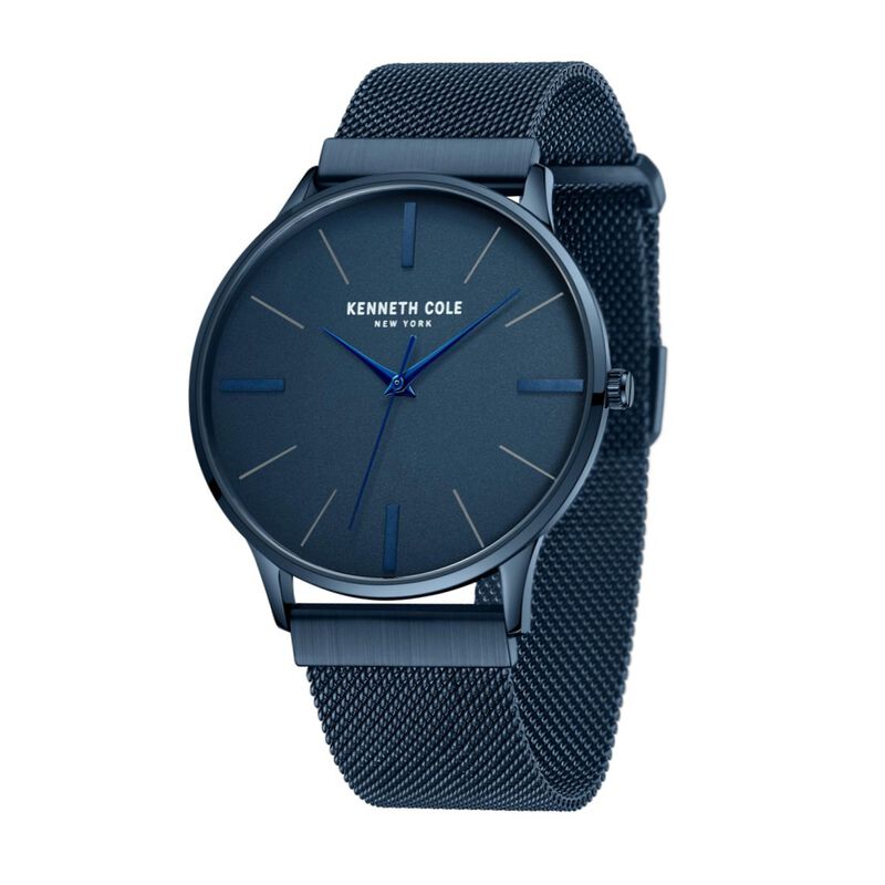 Buy Online Kenneth Cole Analog Blue Dial Watch for Men ...