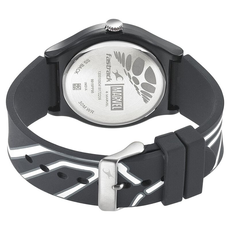 Fastrack Avengers End Game Quartz Analog Black Dial Silicone Strap ...