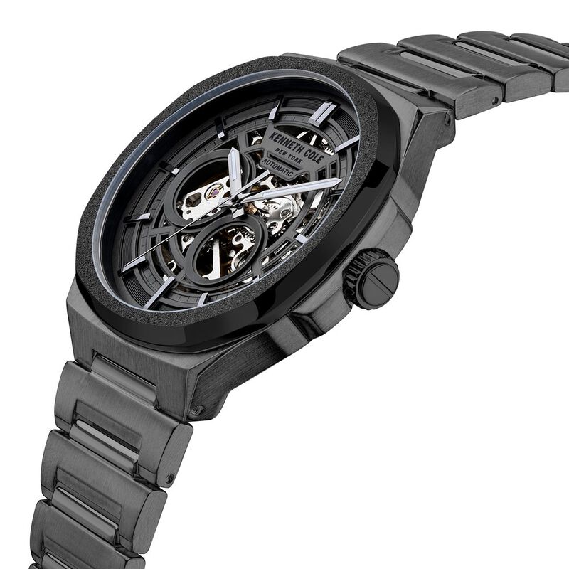 Buy Online Kenneth Cole Grey Dial Automatic Watch for Men ...
