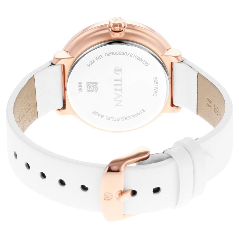 Buy Online Titan Pastel Dreams Quartz Analog Leather Strap Watch for ...