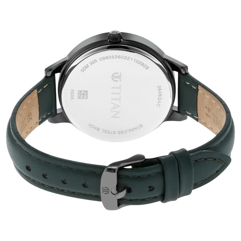 Buy Online Titan Crescent Quartz Analog Leather Strap Watch for Women ...