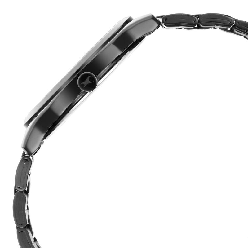 Buy Online Fastrack Stunners Quartz Analog Black Dial Stainless Steel ...
