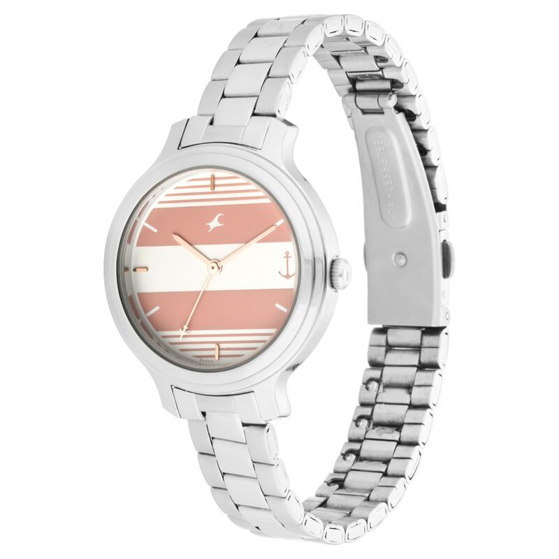 Buy Online Fastrack Tripster Quartz Analog Bicolour Dial Stainless ...
