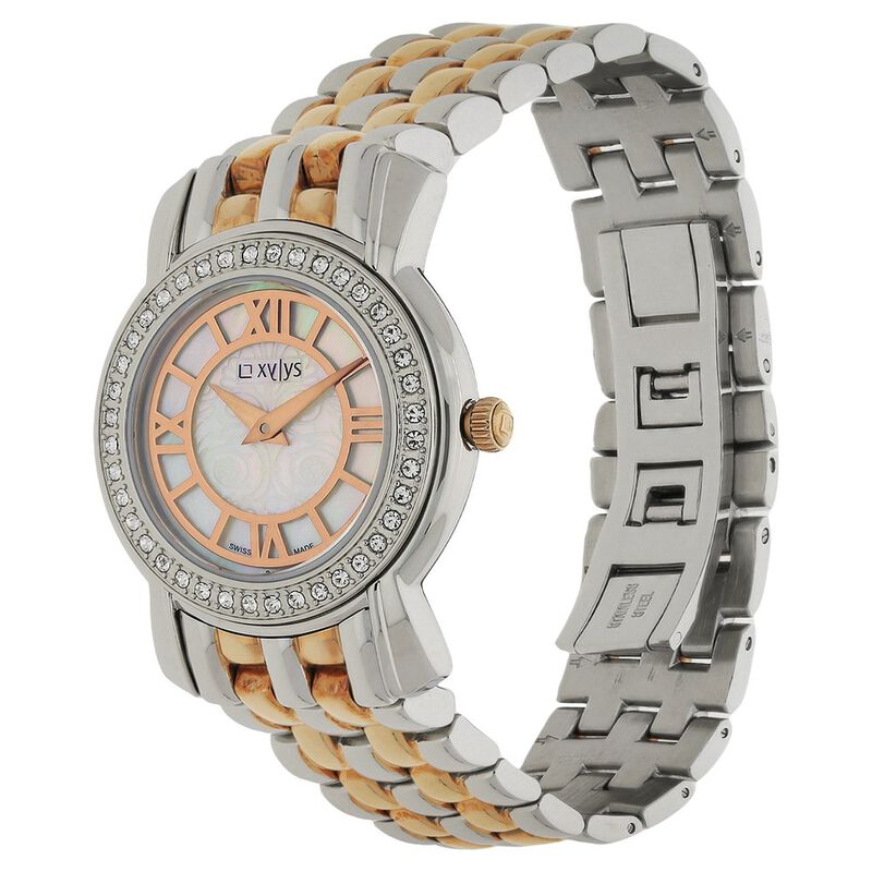 Buy Online Xylys Quartz Analog Mother of Pearl Dial Stainless Steel ...
