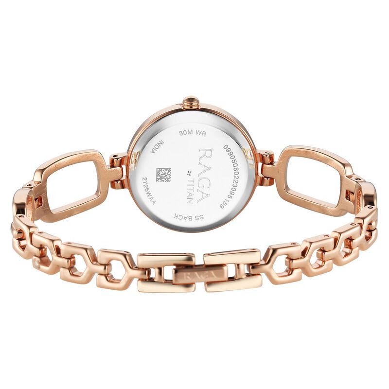 Buy Online Titan Raga Rose Gold Dial Watch for Women - 2725wm01 | Titan