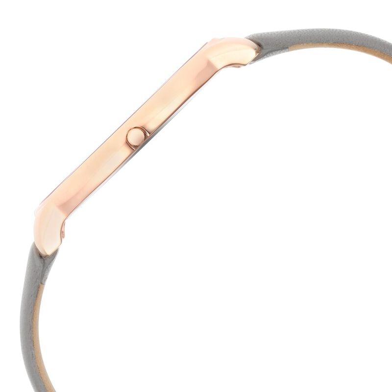 Buy Online Women Edge Black Dial Black Leather Strap Watch - ns2654wl01 ...