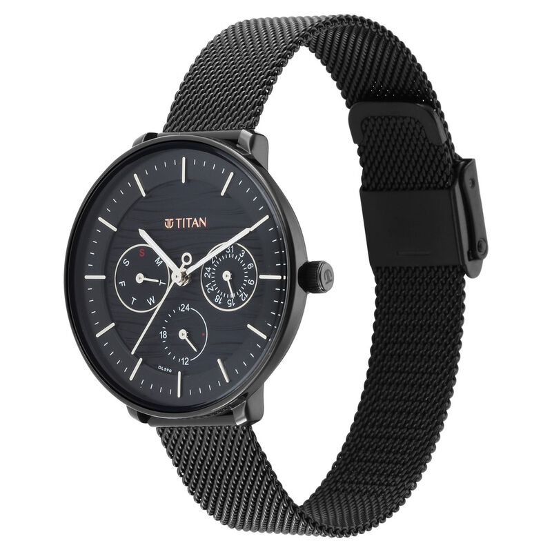 Buy Online Titan Women's Svelte Green: Multi-Function Watch with Metal ...