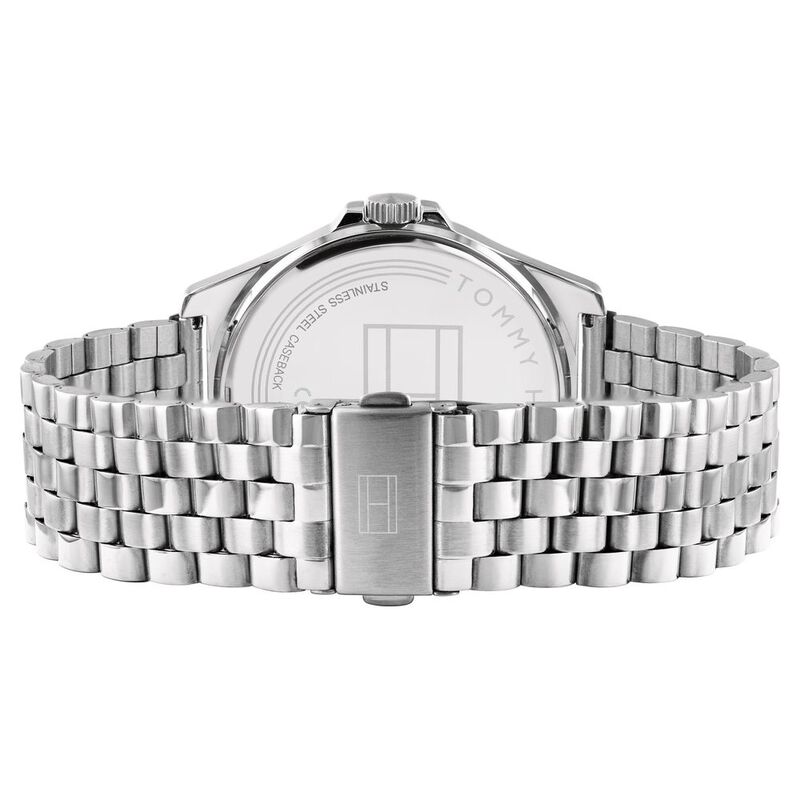 Buy Online Tommy Hilfiger Quartz Analog Blue Dial Stainless Steel Strap ...