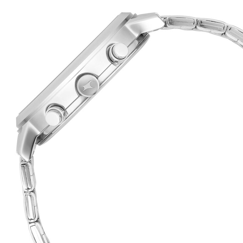 Buy Online Fastrack Tick Tock White Dial Watch for Guys - ns3287sm01 ...