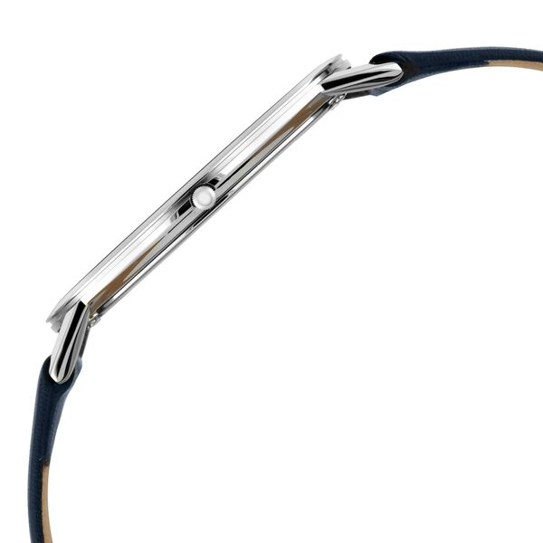 Buy Online Titan Edge Slim Leather Strap White Dial Analog Watch for ...