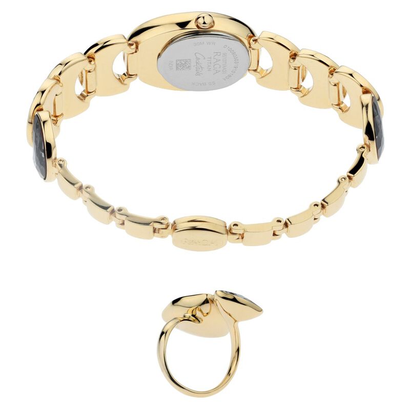 Buy Online Titan Raga Cocktails Multicoloured Dial Analog Metal Strap ...