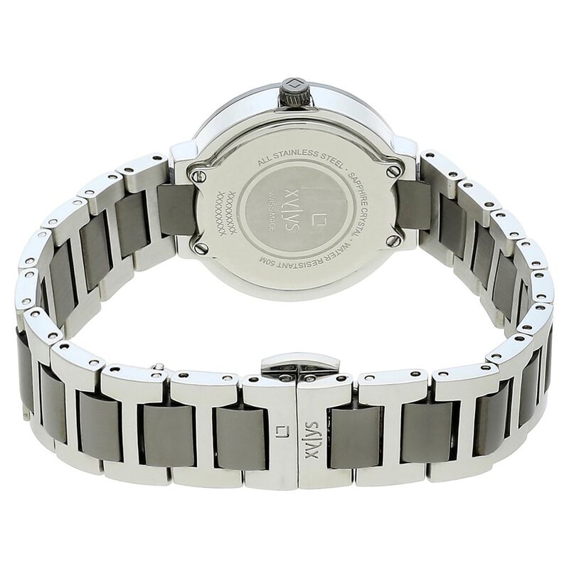 Buy Online Xylys Quartz Analog Mother of Pearl Dial Stainless Steel ...