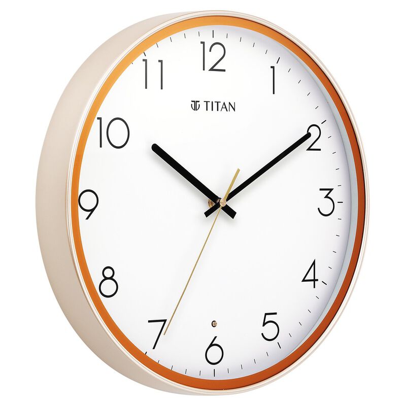 Buy Online Titan Classic LED Backlit Clock with Silent Sweep Technology ...