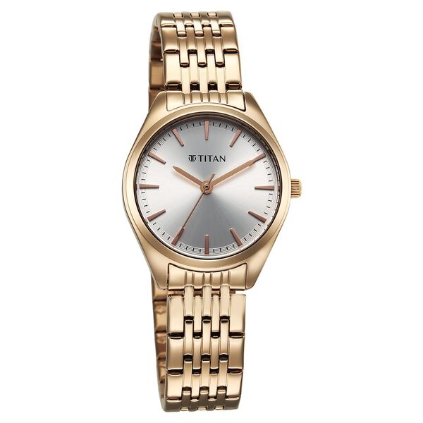 Buy Online Titan Workmode Quartz Analog Silver Dial Stainless Steel ...