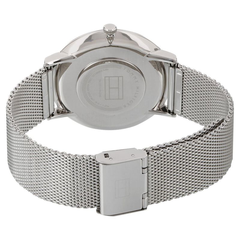 Buy Online Tommy Hilfiger Quartz Analog Grey Dial Metal Strap Watch for ...