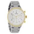 Buy Online Titan White Dial Quartz Multifunction Stainless Steel Strap ...