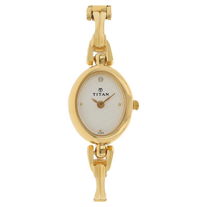 Buy Online Titan Quartz Analog Silver Dial Stainless Steel Strap Watch ...