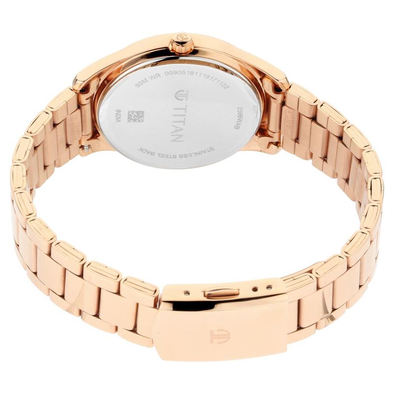 Buy Online Titan Sparkle Quartz Analog Metal Strap Watch for Women ...