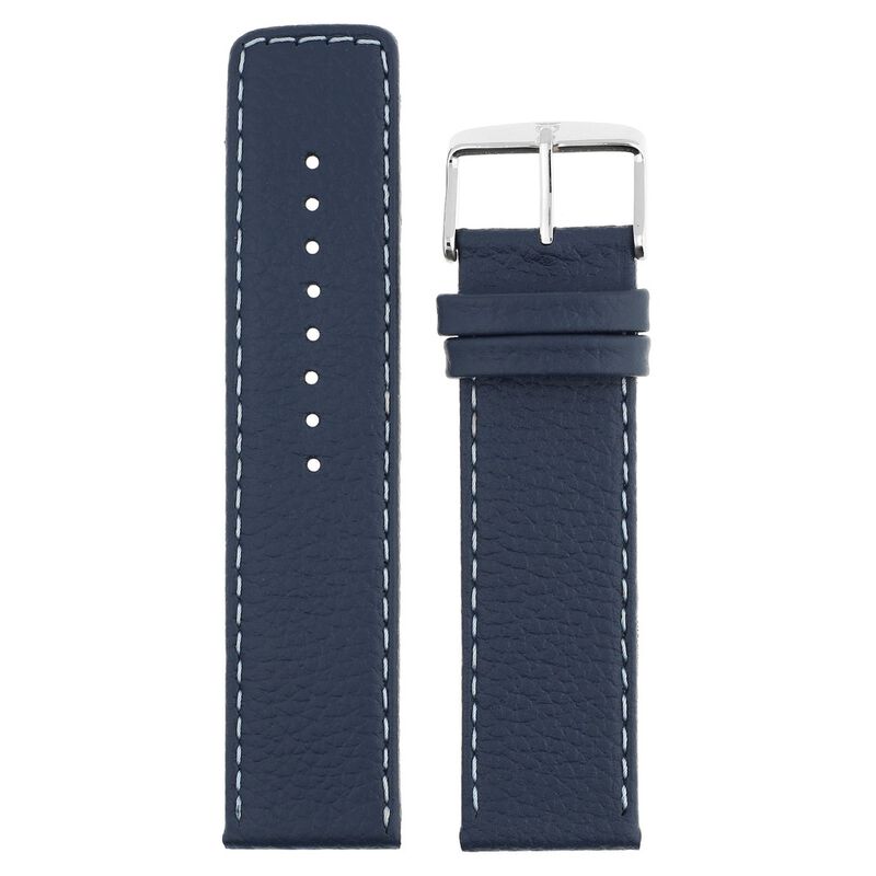 Buy Online 24 mm Blue Genuine Leather Straps for Men - nf1910278024s/p ...