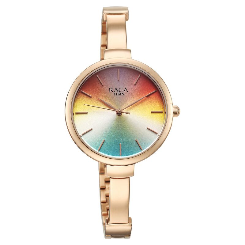 Buy Online Titan Raga Showstopper Quartz Analog Multicoloured Dial ...
