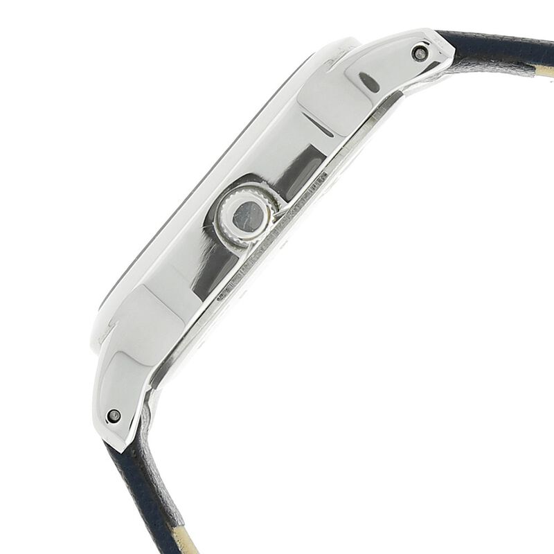 Buy Online Fastrack Quartz Analog Blue Dial Leather Strap Watch for ...