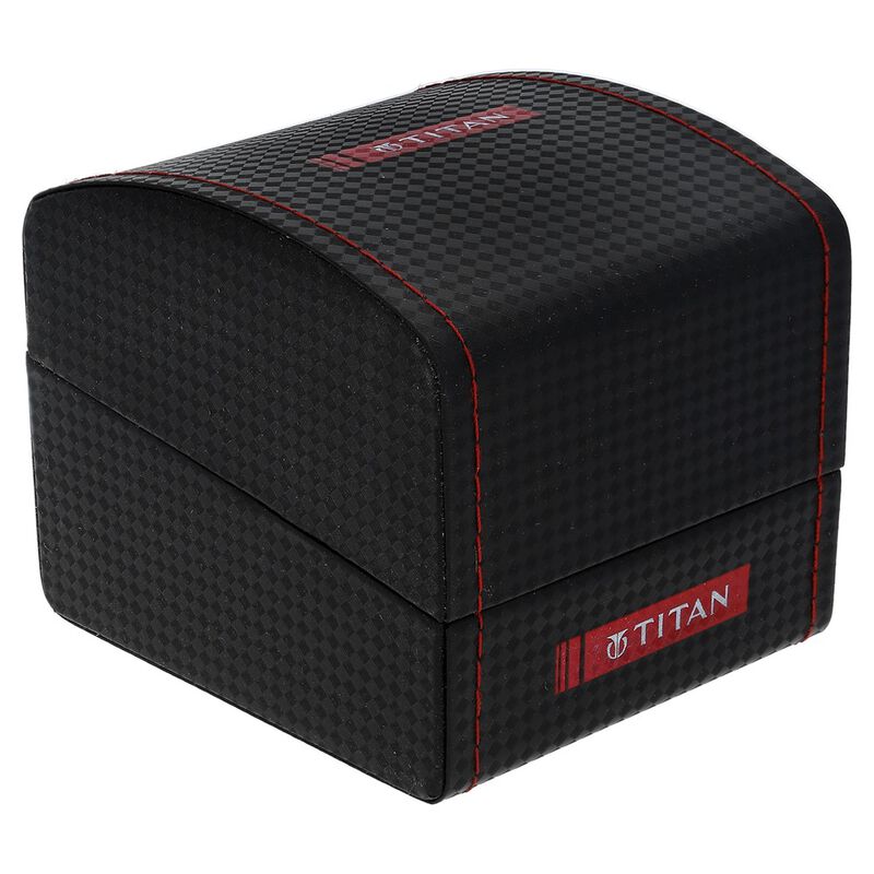 Buy Online Titan Men's Metropolitan Luxe: Multifunction dark grey Dial ...