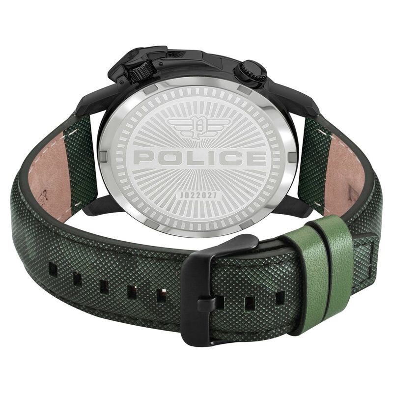 Buy Online Police Green Dial Green Strap Digital Watch for Men ...