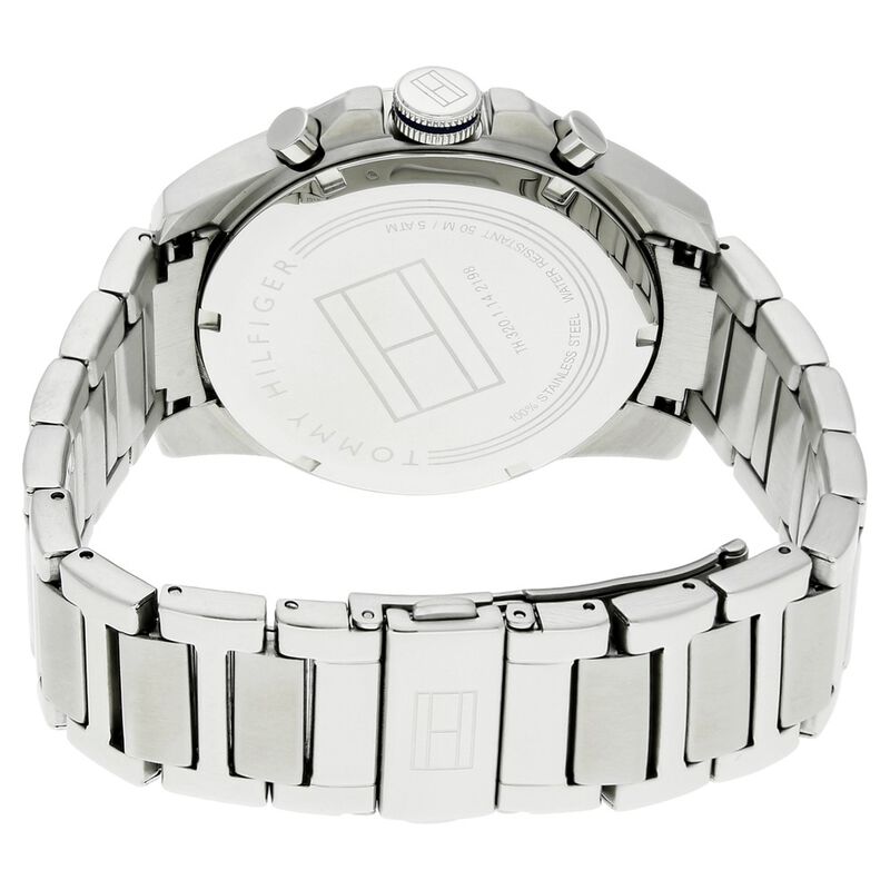 Buy Online Tommy Hilfiger Quartz Multifunction Blue Dial Stainless ...