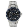 Buy Online Titan Quartz Multifunction Black Dial Stainless Steel Strap ...