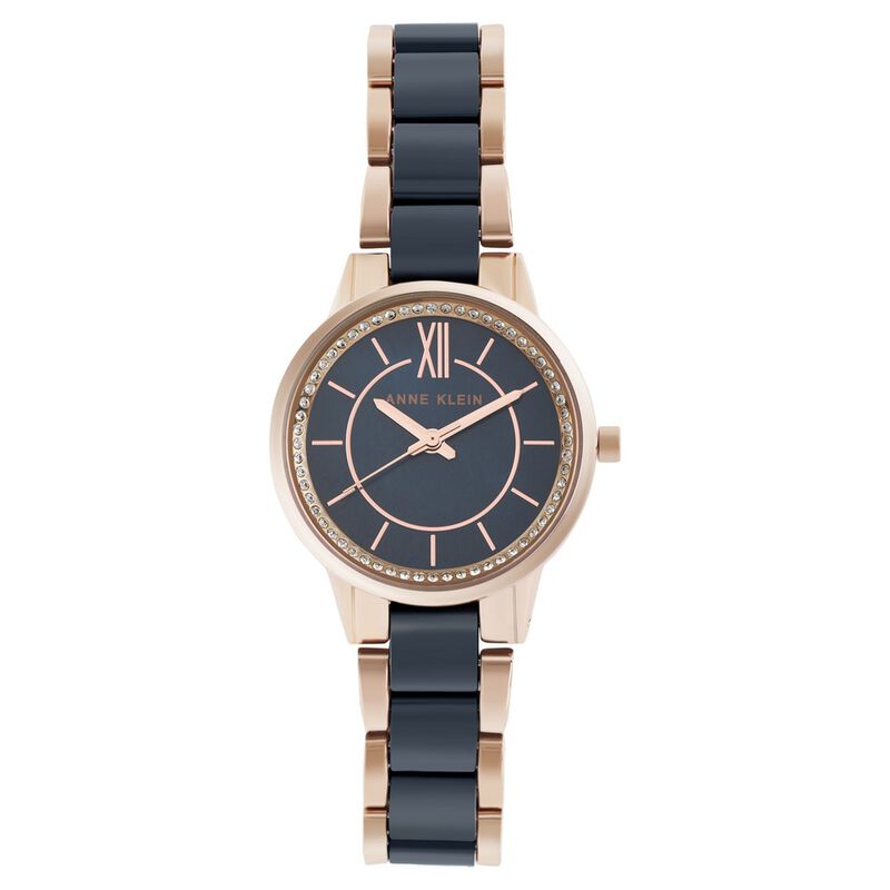 Buy Online Anne Klein Quartz Analog Blue Dial Ceramic Strap Watch for ...