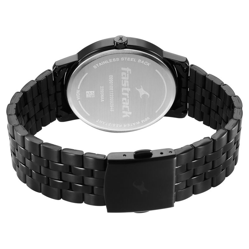 Buy Online Fastrack Urban Camo Black Dial Watch for Guys - ns3295nm01 ...