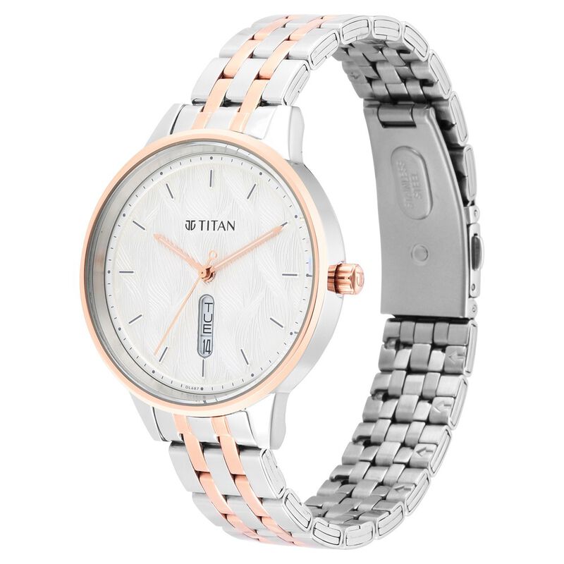 Buy Online Titan Women's Precision Simplicity Watch: Grey Gradient Dial ...