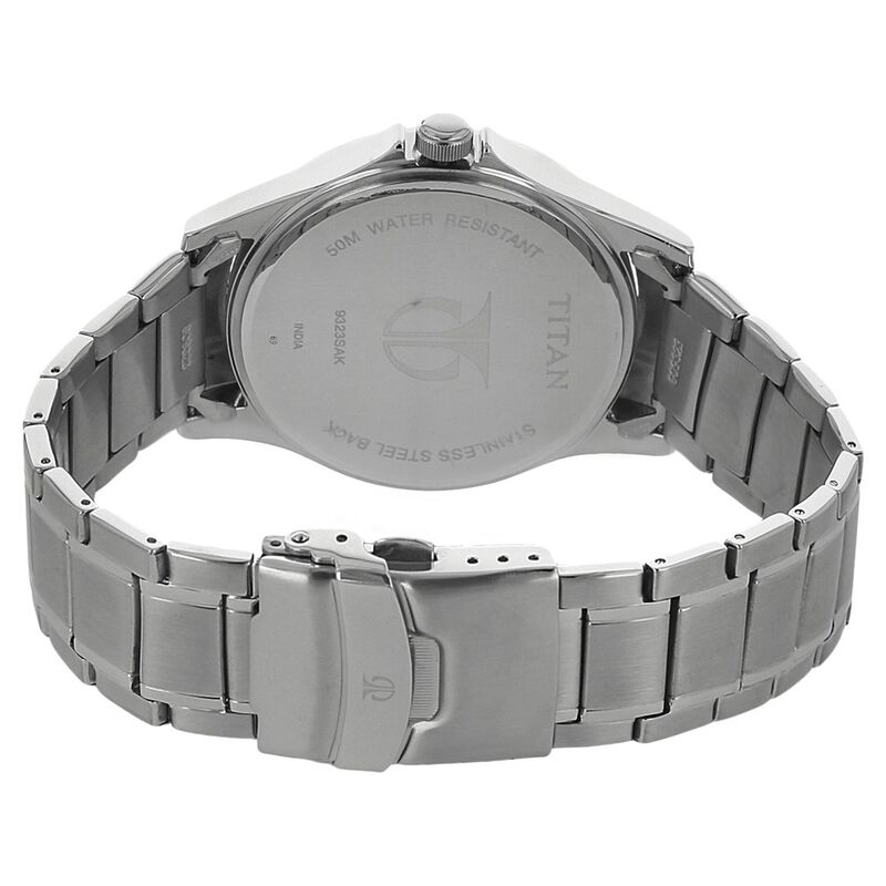 Buy Online Titan Quartz Multifunction Black Dial Watch for Men ...