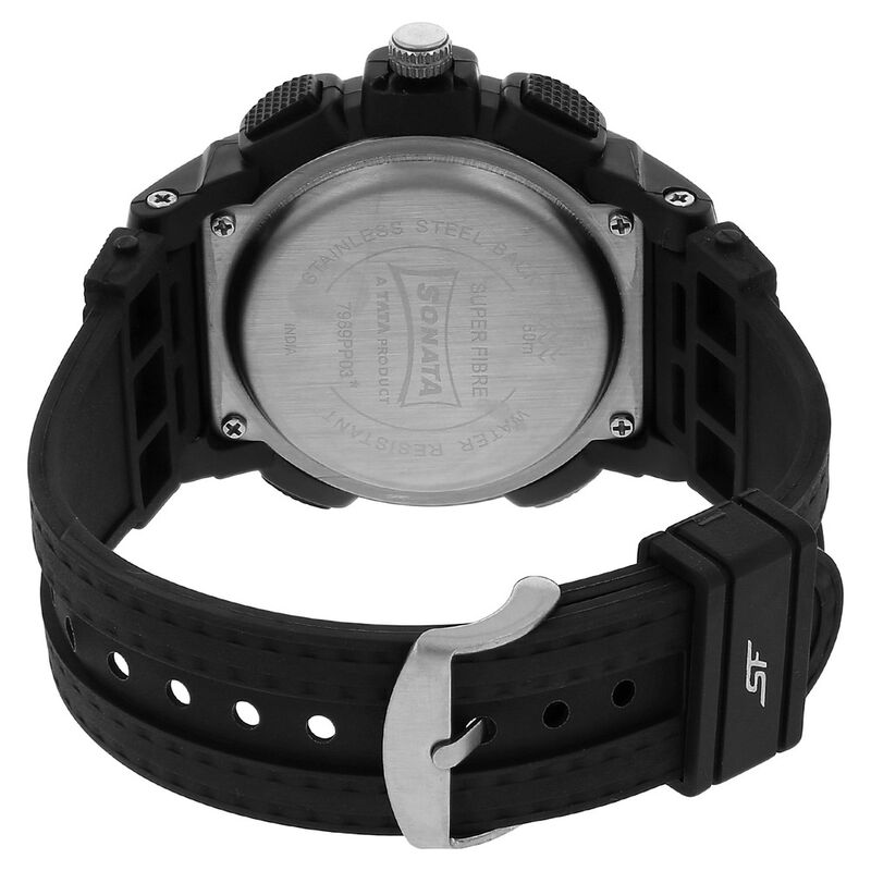 Buy Online SF Quartz Analog Digital Grey Dial Watch for Men ...