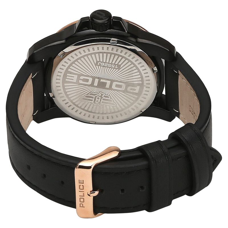Buy Online Police Analog Black Dial Watch for Men - ndpl15526jsbr02w ...