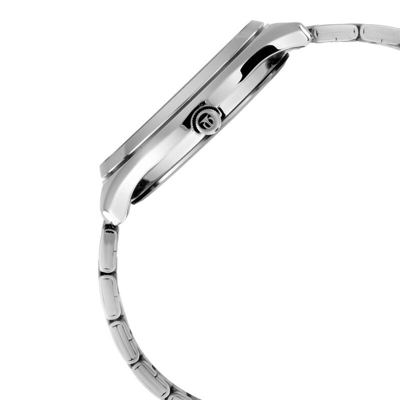 Buy Online Titan Quartz Multifunction Silver Dial Stainless Steel Strap ...