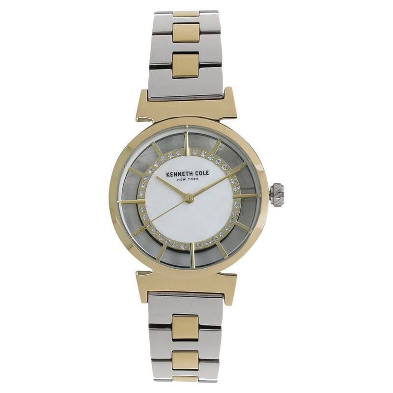 Buy Online Kenneth Cole Quartz Analog Mother Of Pearl Dial Stainless