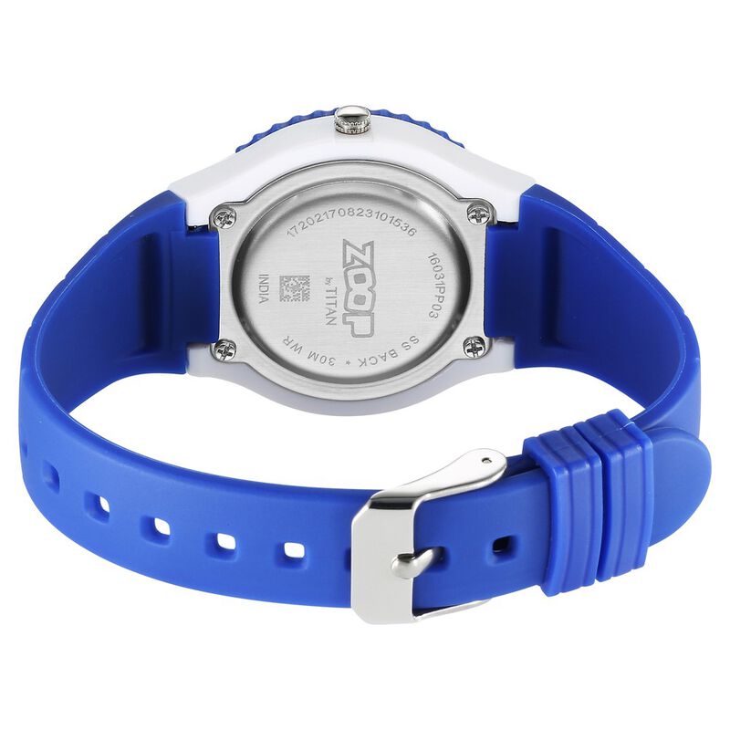 Buy Online Zoop By Titan Sport Quartz Analog White Dial Polyurethane ...