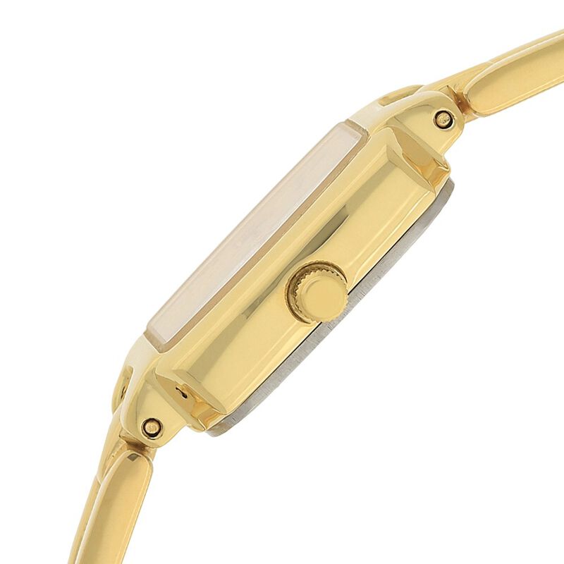 Buy Online Titan Quartz Analog Champagne Dial Stainless Steel Strap ...