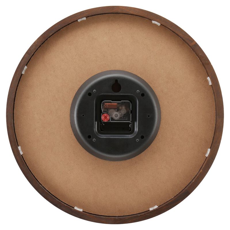 Buy Online Titan Wooden Wall Clock Light Brown Dial with Roman Numerals ...
